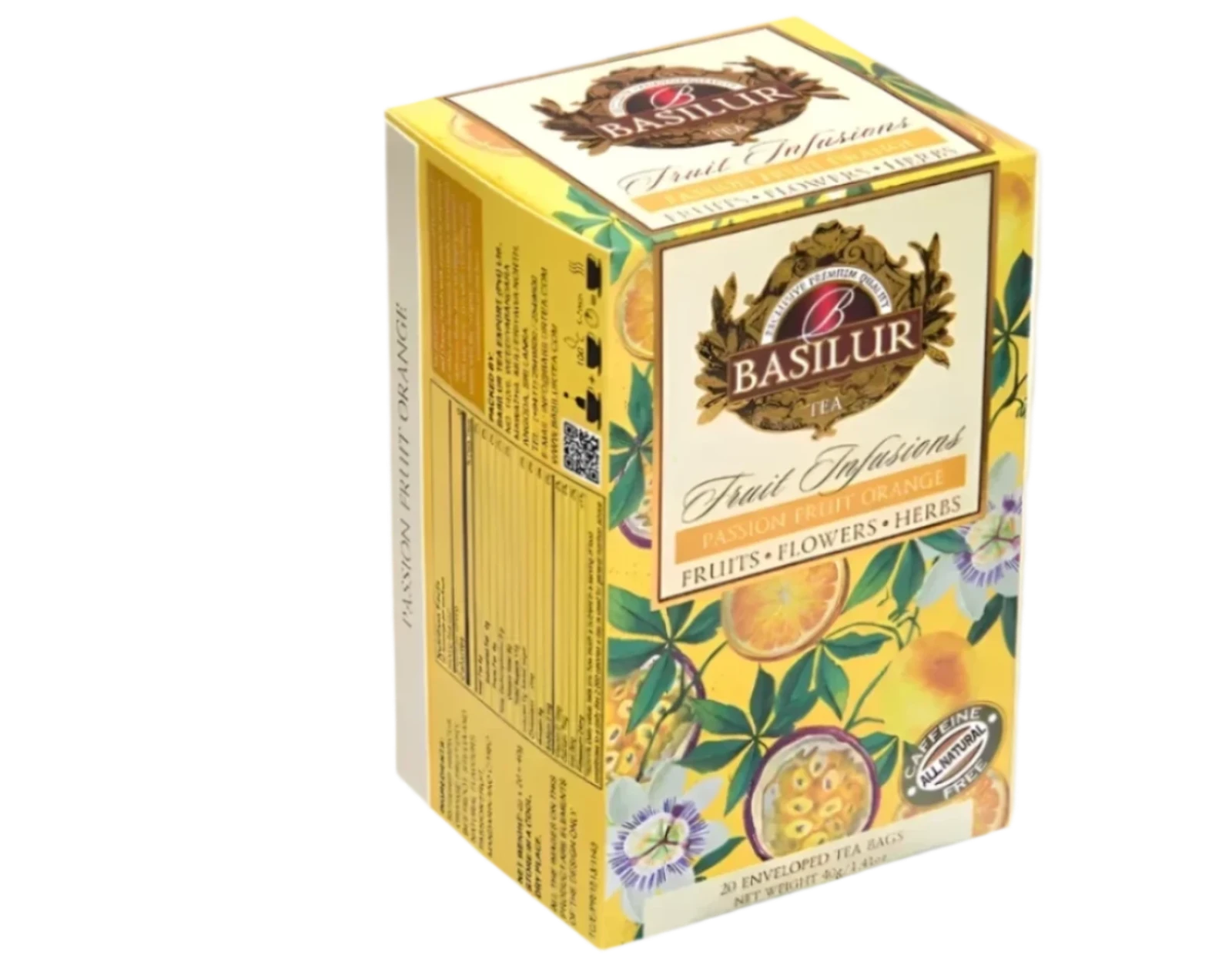 Fruit Infusions - Passion Fruit Orange - 20 Enveloped Tea Bags ...